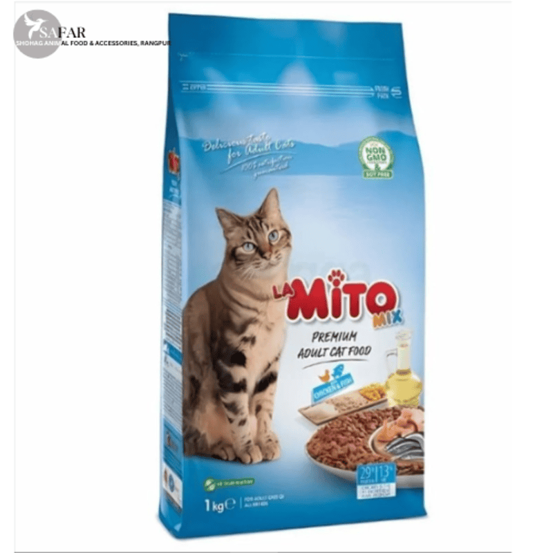 La Mito Mix- Chicken & Fish Dry Food for Adult Cats - SAFA - Shohag ...